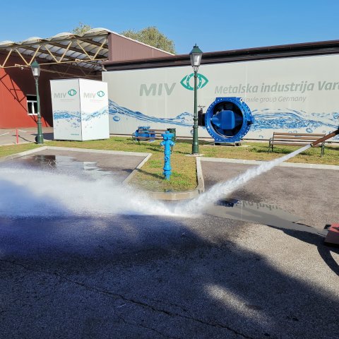 New fire hydrant pressure testing