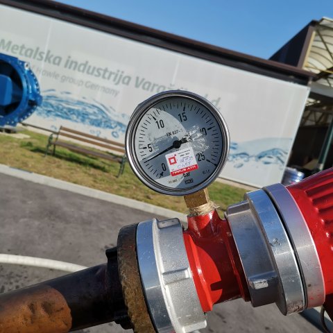 New fire hydrant pressure testing