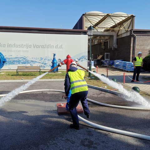 New fire hydrant pressure testing